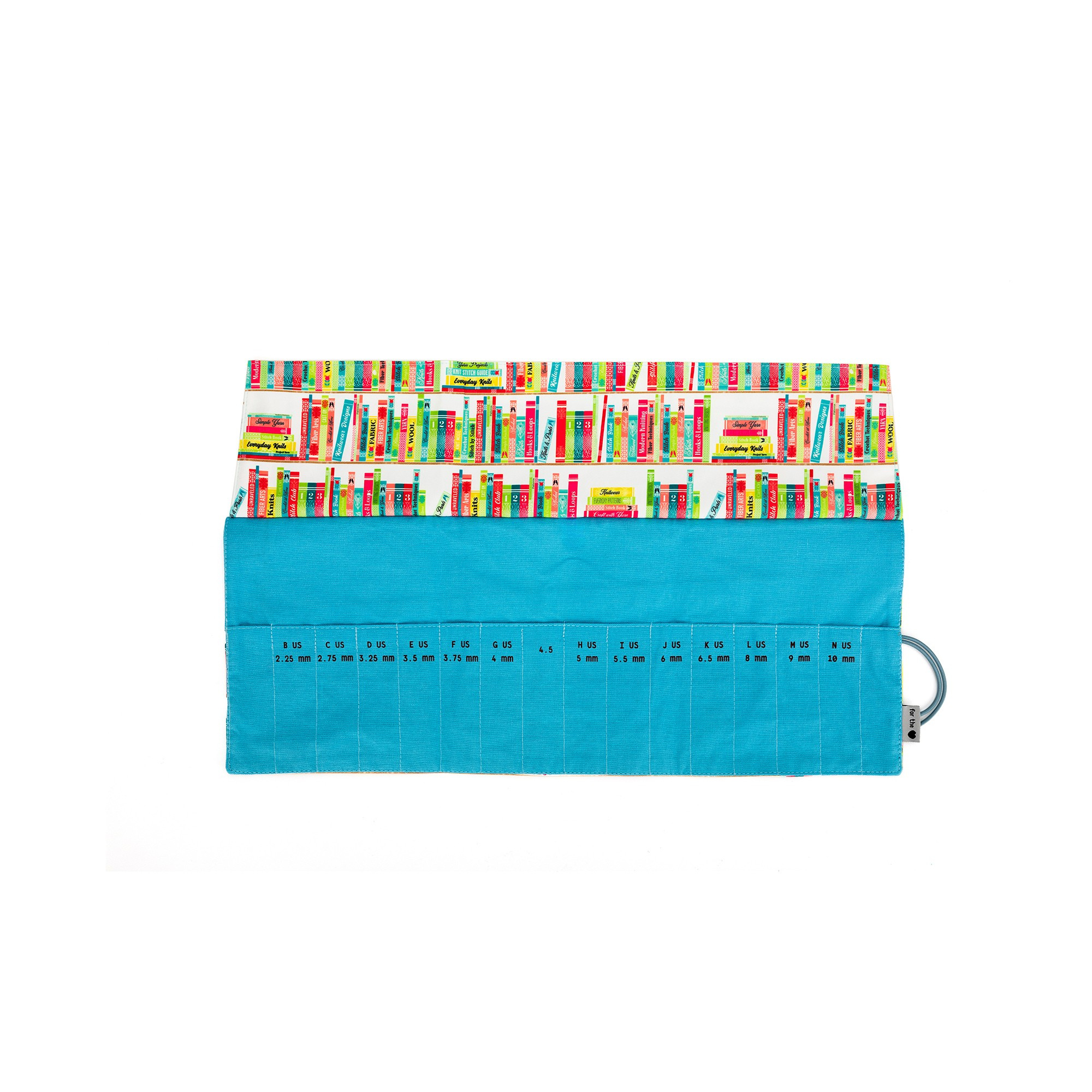 della Q Crochet Roll - 168-2 - *Linen - Library - Sky | Jimmybeanswool.com
