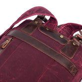 della Q Maker's Canvas Backpack - Blue