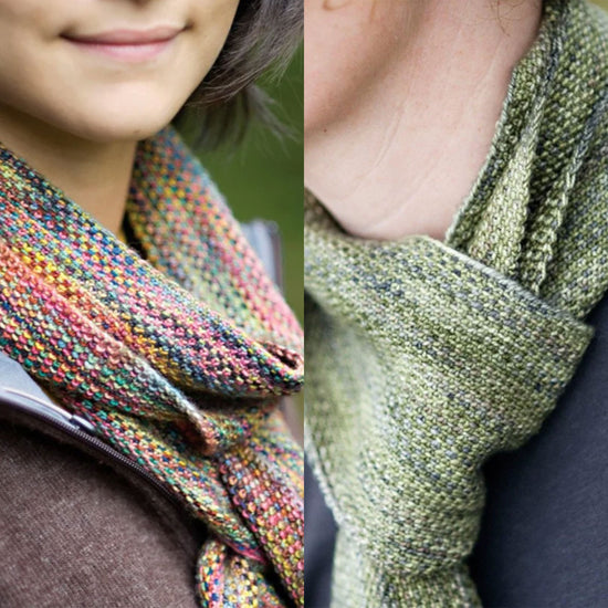 Churchmouse Classics Patterns - Koigu Linen Stitch Scarf ...