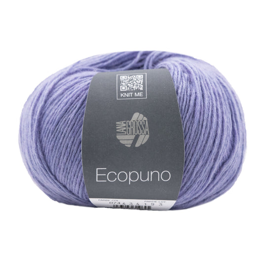 Lana Grossa Ecopuno Yarn - 074 Violet Blue | Jimmybeanswool.com