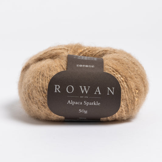 Rowan Alpaca Sparkle Yarn - 10021 Camel | Jimmybeanswool.com